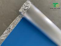 China Foil Barrier Soundproof Acoustic Floor Underlayment Silver Cross-Linked for sale