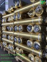 China 110kg/m3 EVA Acoustic Floor Underlayment 200sqft/roll With Golden Film Coating for sale