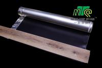 China IXPE Polyethylene Foam Vinyl Plank Flooring Underlay Soundproof With Silver Foil for sale