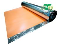 China Cross Link IXPE Foam Underlayment Silver Vapor Barrier Underlayment For Laminate Flooring for sale