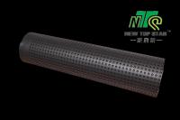 China HDPE foam Dimple Drainage Board , Dimple Floor Underlayment With IXPE Foam Underlay for sale
