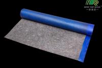 China 3mm Blue Non Woven Fabric Felt Roll Recycled Fibers For Engineered Wood for sale