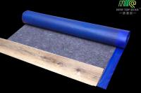 China 3mm Blue Non Woven Fabric Felt Roll Recycled Fibers For Engineered Wood for sale