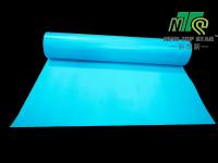 China Blue Vinyl SPC Flooring Underlayment Embossed , Laminate Floor Padding Underlayment for sale