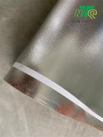 China 30KGS/m3 Soundproof Laminate Floor Underlay , IXPE Silver Foam Underlay for sale