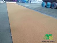 China 100% Laminate Flooring Eco Cork Underlayment 3mm 220kg/cbm For Flooring Heating System for sale