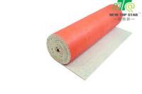 China 8mm Sponge Rubber Carpet Underlay PU Foam 90kg/M3 With Non-Woven Film for sale