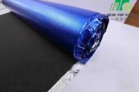 China 3 In 1 Acoustic Floor Underlayment Blue Aluminium Film Noise Reducing Underlay for sale