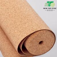 China 2mm Eco Cork Underlayment High Density Comfort Step Noise Reduction for sale