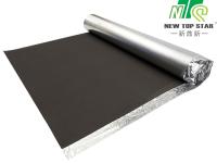 China 3mm EVA Acoustic Floor Underlayment 3 In 1 Foam Rubber Underlay With Foil Barrier for sale