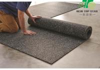 China Durable Laminate Flooring Rubber Carpet Underlayment Soundproof 100 Sq ft for sale