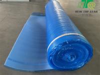 China 2mm EPE Underlayment 200sqft/roll Blue Foam Underlayment For Laminated Wooden Flooring for sale