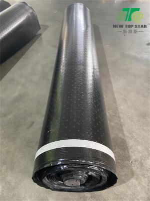 China 1mm Padding Foam Floor Underlayment , Warmup Insulated Underlay With Holes for sale