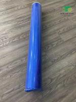 China 3 In 1 Acoustic Floor Underlayment Blue Aluminium Film Noise Reducing Underlay for sale