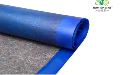 China 2mm Noise Cancelling Floor Underlayment , 110kg/M3 Vapour Barrier Foam Underlay for sale