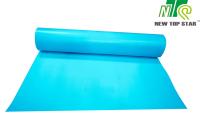 China Blue Vinyl SPC Flooring Underlayment Embossed , Laminate Floor Padding Underlayment for sale