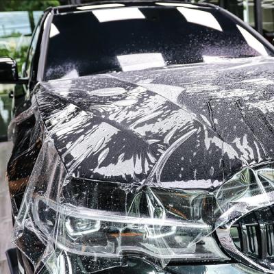 China 6.5MIL TPU Gloss Car Body Protection Film Anti Scratch Self Healing Without Heat for sale