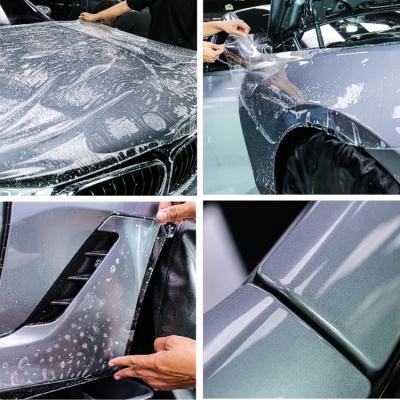 China Waterproof Clear Paint Protection Film 7.5mil Decoration PPF TPU Roll for sale