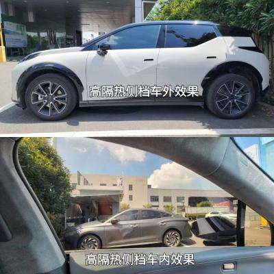 China High Clarity Car Window nano ceramic tint HD High Privacy 2mil No Fogging for sale