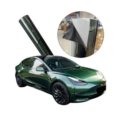 China 1.52*15m Color Change Ppf Wrap PPF Film Dry Install Forest Green Scratch Resistance for sale