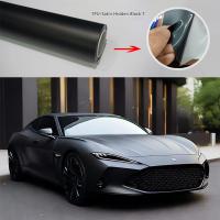 China High Gloss 7.5mil TPU Matte Car Paint Protection Film Black Self Healing Car Wrap for sale