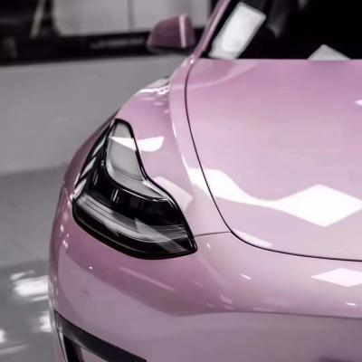 China Chemical Resistance Color Car Paint Protection Film Soft Peach Recycled Mildew Proof for sale