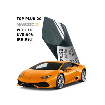 China Infrared Proof Nano Ceramic Metallic Film Tint UV Rejection Anti Scratch for sale