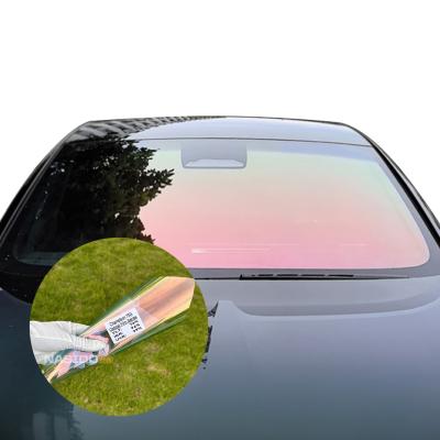 China 75%VLT Chameleon Window Tint For Cars IR Rejection Custom 75 Chameleon Tint for sale