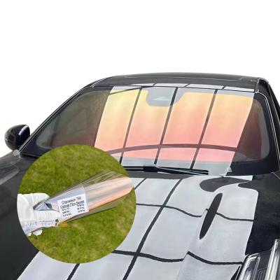 China High Clarity 75%VLT Chameleon Window Film UV Proof Lightweight for sale