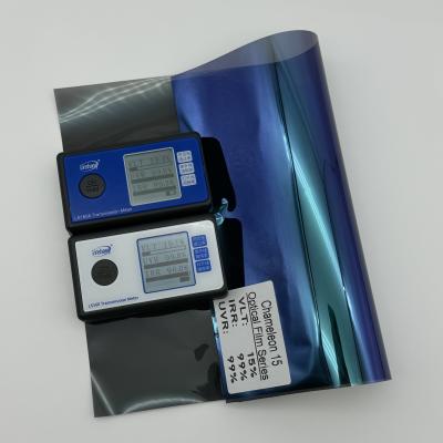 China Anti Corrosion 15%VLT Chameleon Tint Roll Heat Resistant Modern Style for sale