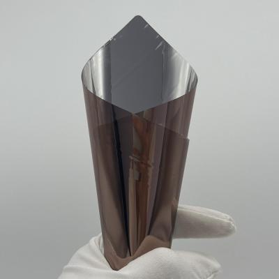 China 2 Mil Brown Construction Window Film 2 Color Reflective Self Adhesive for sale
