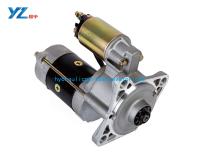 China Aluminum 4D31 Excavator Starter Motor 24V 3.2KW 9T For HD750 307 for sale