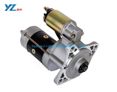 China Aluminum 4D31 Excavator Starter Motor 24V 3.2KW 9T For HD750 307 for sale