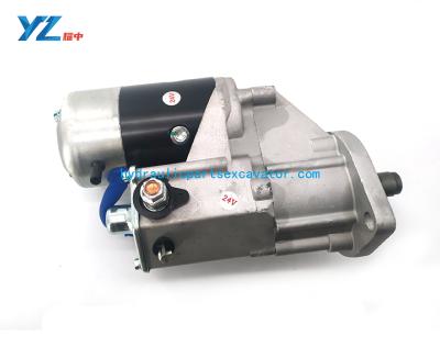 China 4D102 Excavator Starter Motor 24V 4.5KW 11T 0-23000-1700 600-863-3210 For PC60-7 PC130-7 for sale