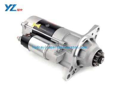 China 6UZ1 Excavator Starting Motor 24V 5.5KW 11T 1-81100-432-0 M9T61871 For SH460 SH480-5 EX460 for sale