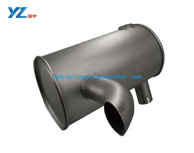 China 440MM Height Doosan Excavator Muffler DH60-7 Silver Colour for sale