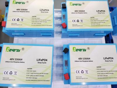 China 48V 230Ah LiFePO4 Marine Battery | High Power Lithium for Boats with LCD Display for Golf cart for sale