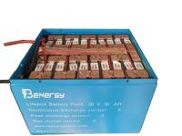China 60V 30AH Rechargeable Lifepo4 Battery For E - Rickshaw Tuktuk Bajaj Auto Taxi Passenger Tricycles for sale