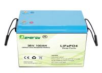 China 36V 100AH Lifepo4 Storage Battery For Golf Cart AGV Robot for sale
