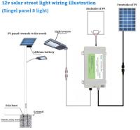 China IEC62133 Solar Street Light Battery Lifepo4 12V 25AH With Connectors for sale