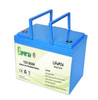 China Rechargeable Deep Cycle Lithium Ion Battery Packs 60AH 12 Volt With Bluetooth Function for sale