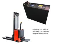 China Rechargeable Lifepo4 Battery 24V 300AH Long Life Forklift Lithium Battery for sale
