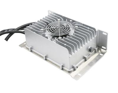 China Reverse Polarity Protection 24V 45A Lithium Ion Battery Charger With Aluminum Alloy Shell for sale