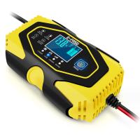 China 12V 6A 24V 3A 12V 24V 8A Motorcycle Car Pulse Repair Charger LCD Display for sale