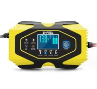 China 12V 6A 24V 3A 12V 24V 8A Motorcycle Car Pulse Repair Charger LCD Display for sale