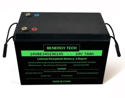 China 24V 78AH Lithium Battery Pack With Adjustable Discharge Current For Floor Sweeper Scrubber for sale