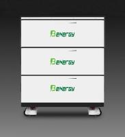 China Stackable 15KWH 51.2V 300AH LiFePO4 Battery With 100A Continuous Discharge Current For Solar System for sale