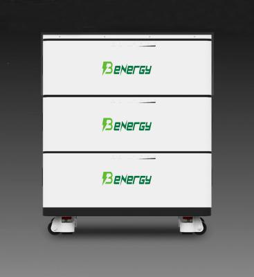 China Stackable 15KWH 51.2V 300AH LiFePO4 Battery With 100A Continuous Discharge Current For Solar System for sale