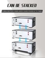 China High-Performance Rechargeable LiFePO4 Battery 51.2V 400AH 20KWH For Solar System With Growatt Inverter for sale