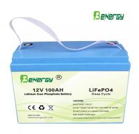 China 12V LiFePo4 Battery Pack 100AH 100A Max Charge Current Safe Replace Lead Acid Battery for sale